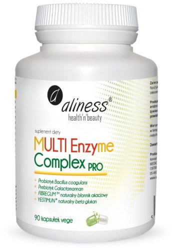 MULTI Enzyme Complex PRO x 90 vege caps. - Aliness | Darmowa dostawa od ...